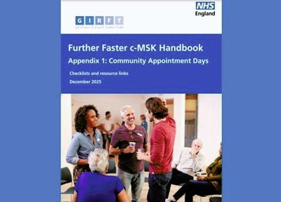 Updated community MSK handbook shares good practice for establishing ...